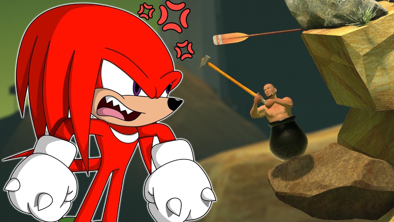 Knuckles Plays: "Getting Over It with Bennett Foddy" *HUGE RAGE!* - YouTube