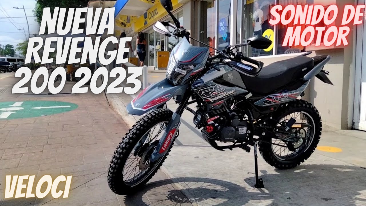 Nueva Veloci Revenge 200 2023 // Sonido de Motor - YouTube