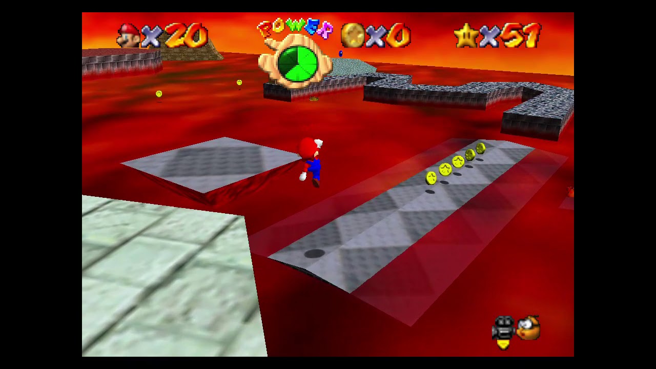 Super Mario 64 100% Walkthrough Part 46 - Boil The Big Bully - YouTube