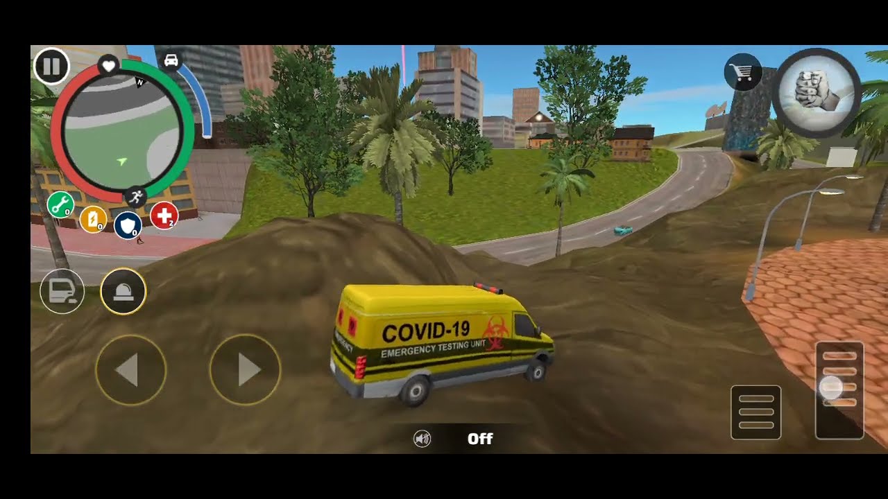 Rope Hero vice town #2 | Ambulance Drive Accidents | Full Gameplay ...