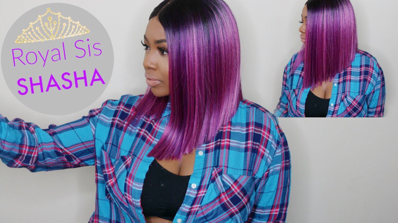 How To Make A Synthetic Wig Look Natural | Royal Sis Sha Sha Wig | Sams ...