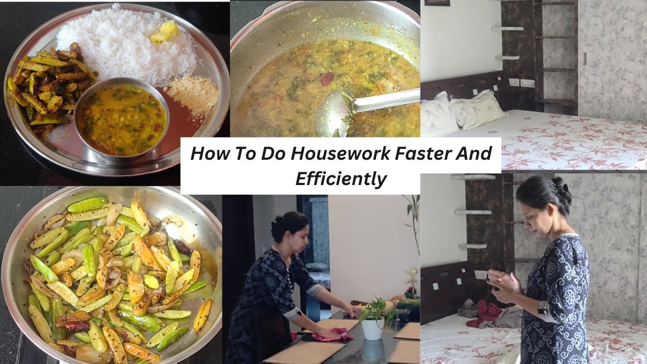 💁‍♀️How To Do Housework Faster And Efficiently | Ways To Motivate ...