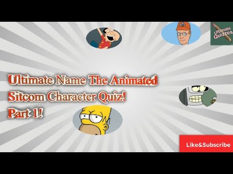 Can You Name the Animated Sitcom Character Quiz! Part 1! - YouTube