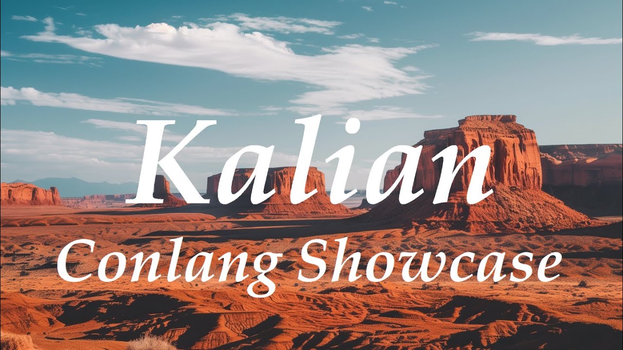 Conlang Showcase: Kállis - YouTube