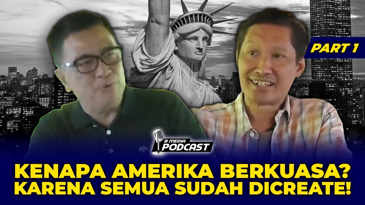 KENAPA AMERIKA SANGAT BERKUASA ?!! with Mardigu Wowiek Helmy Yahya R66 ...