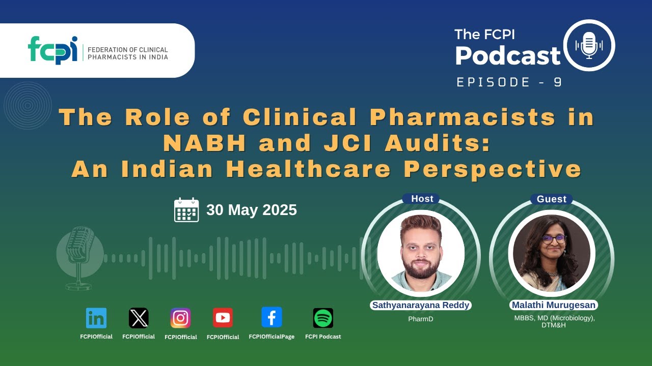 The Role of Clinical Pharmacists in NABH and JCI Audits: An Indian ...