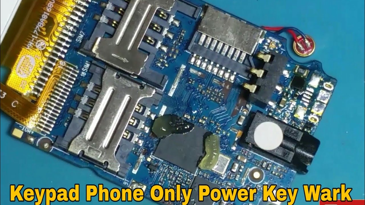 All Keypad Phone Only Power Key Wark | All Keypad Not Warking Solution ...