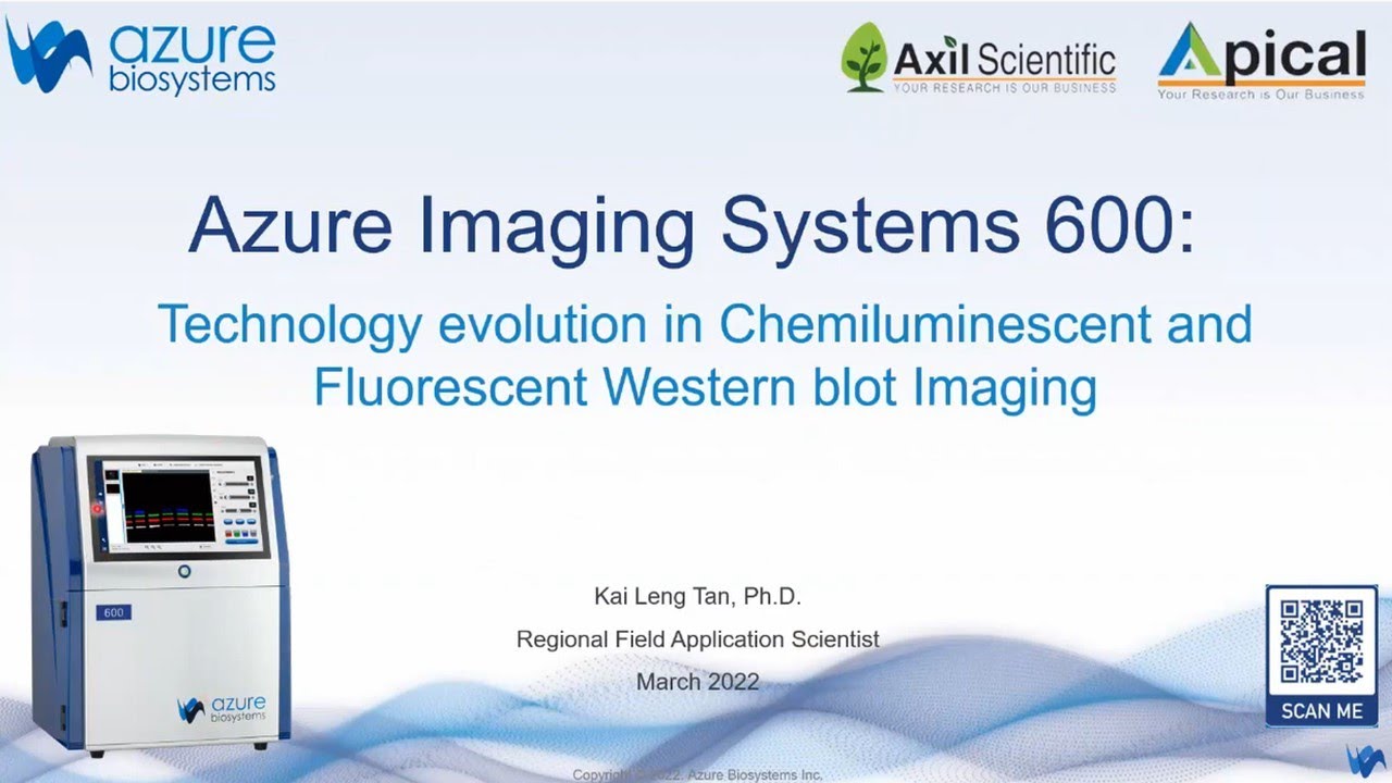Azure Imaging Systems 600 Technology evolution in Chemiluminescent ...