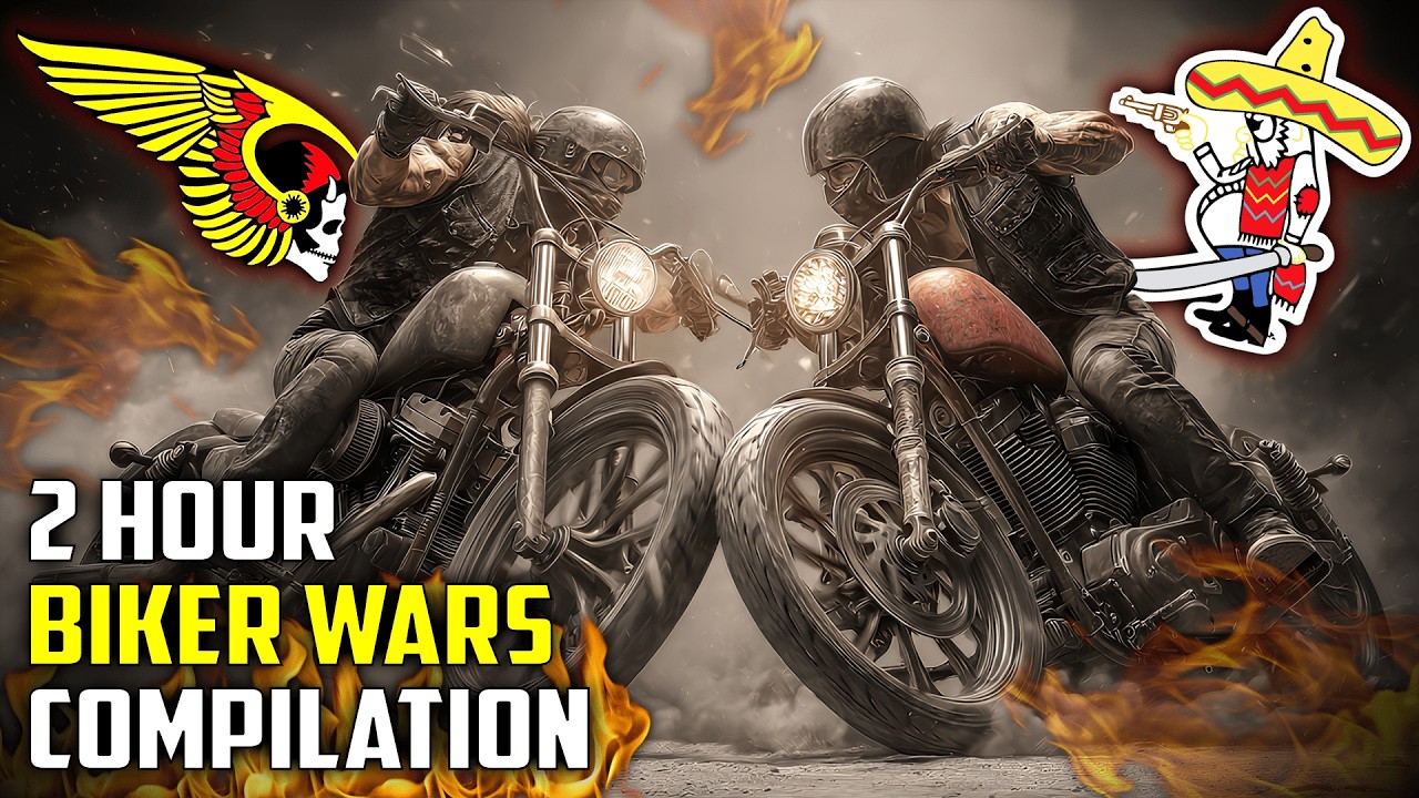 2 HOUR BIKER WARS COMPILATION | Blood On The Highway - YouTube