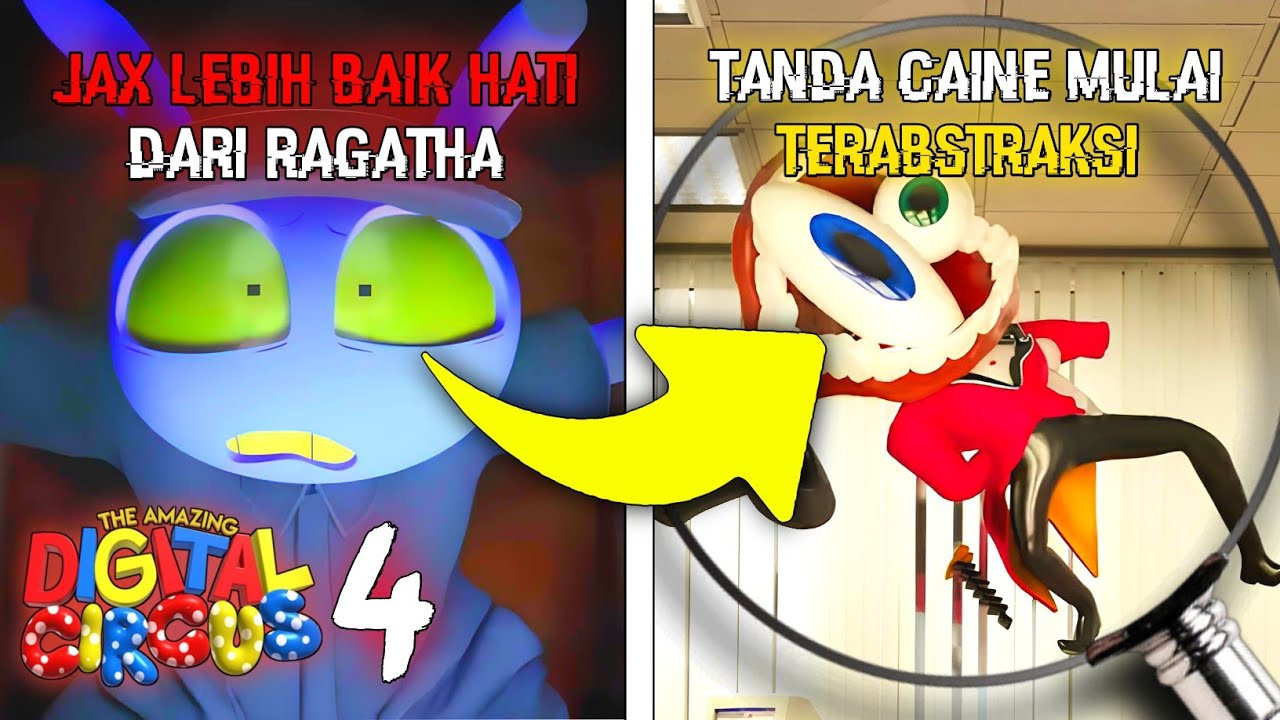CAINE MULAI TERABSTRAKSI, JAX INGIN JADI ORANG BAIK !!! The amazing ...