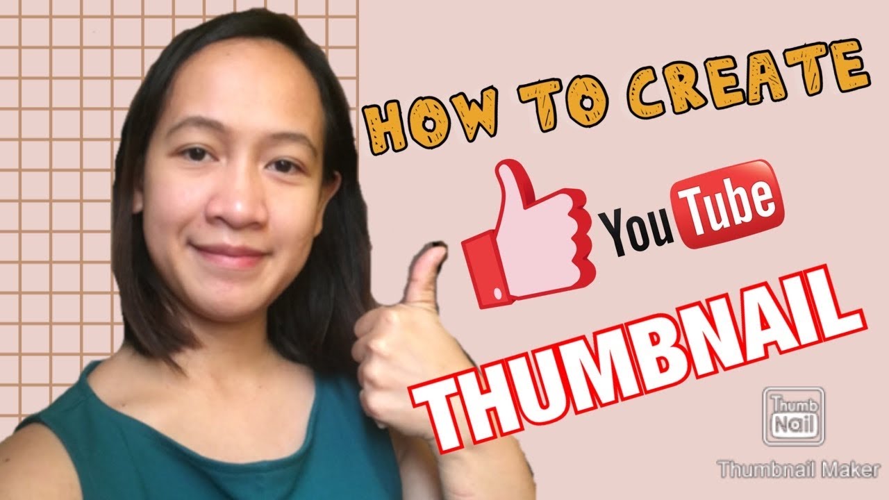 How to Create YOUTUBE THUMBNAIL (Tagalog) | Thumbnail Maker - YouTube