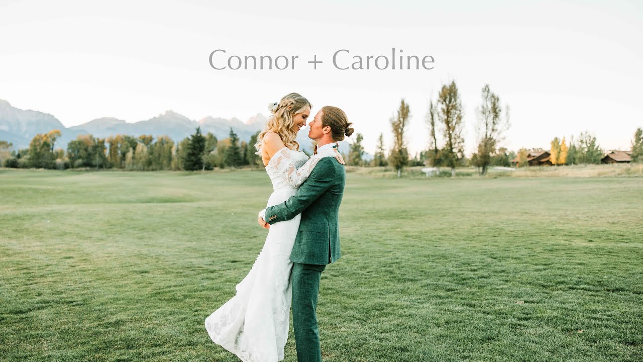 Connor + Caroline's Magical Mountain Wedding - YouTube