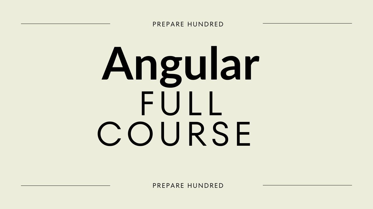 Angular 4 Components And Program In Hindi Youtube