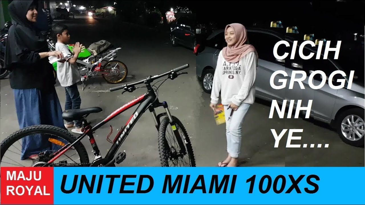 Malu-malu tapi Mau Review Mtb United Miami 100 XS oleh Cicih dan ...