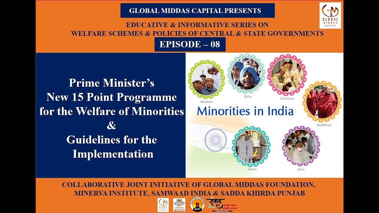 Prime Minister s New 15 Point Program for the Welfare of Minorities ...