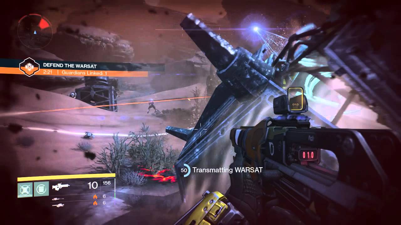 Destiny public event warsat with titan on mars - YouTube
