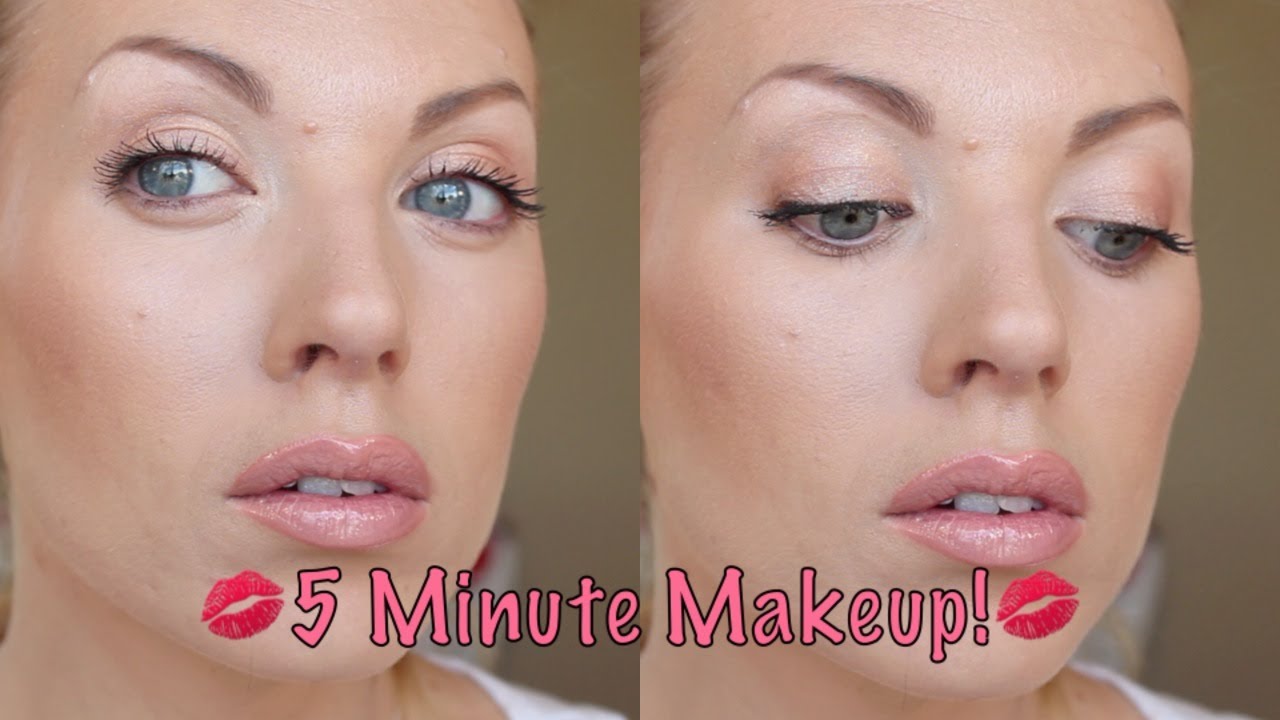 5 Minute Makeup! - YouTube
