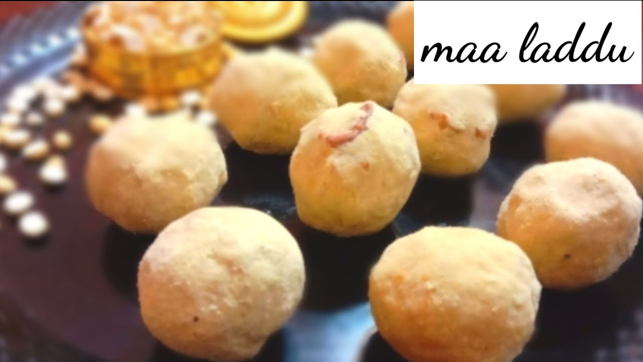 Deepavali Sweets Recipe:7 | Maa Laddu | Maa Laddu Recipe in Tamil ...