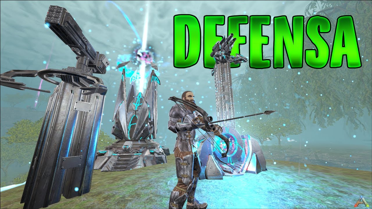 DEFENSA DE FOB TEK CON PERSONAJE FULL FABRICACIÓN! (Small Tribes) | ARK ...