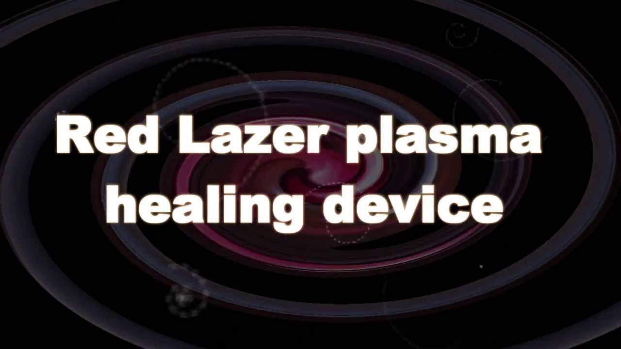 Red lazer plasma healing device - YouTube