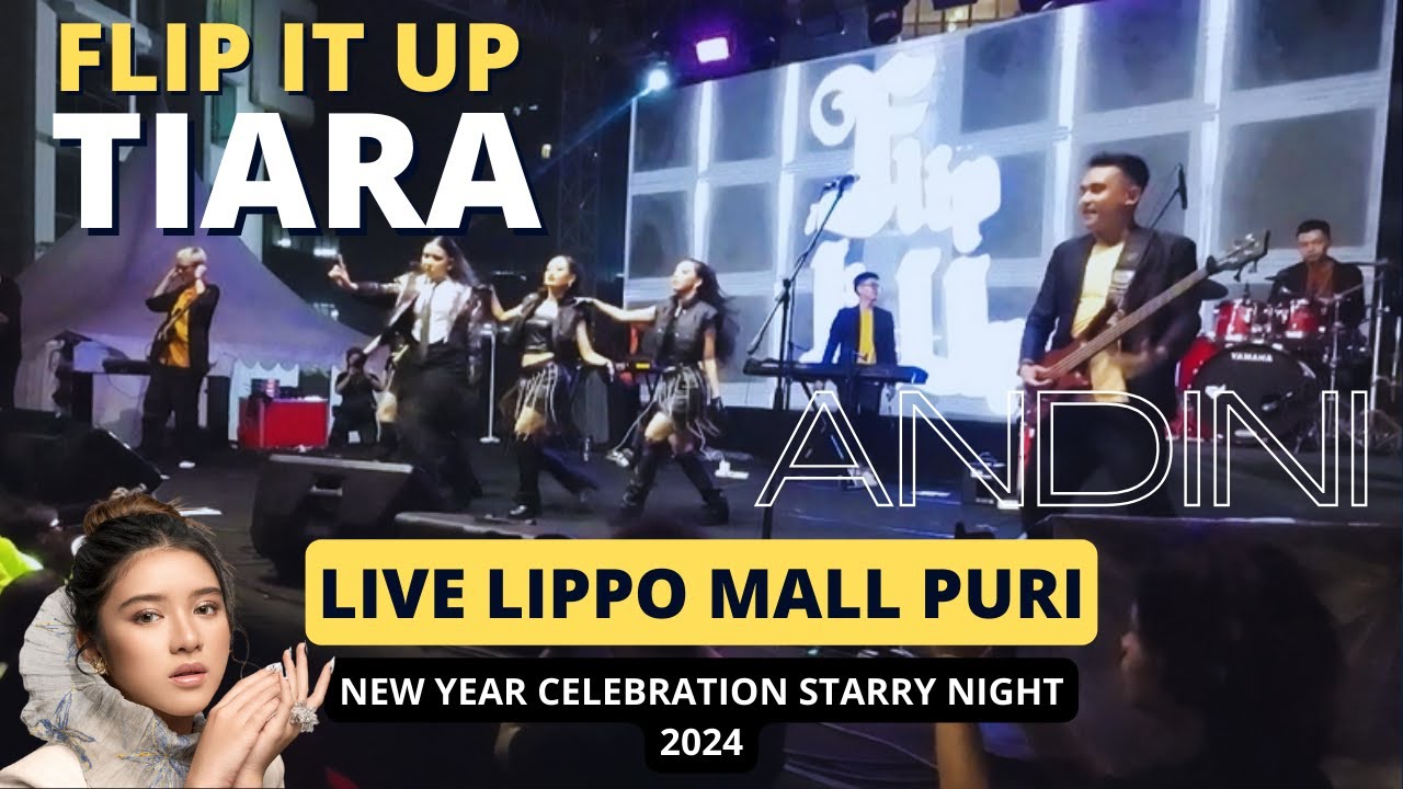 Tiara Andini - Flip It Up | Live Lippo Mall Puri - YouTube