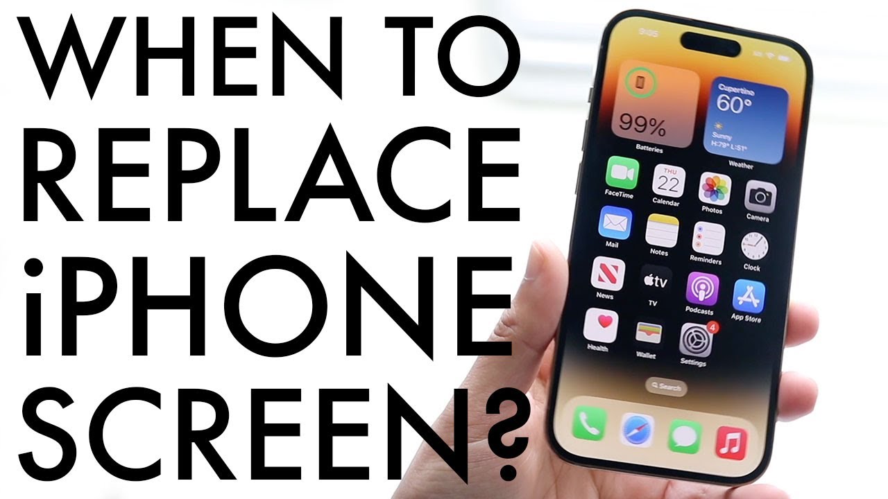 When Should You Replace Your iPhone Screen? - YouTube