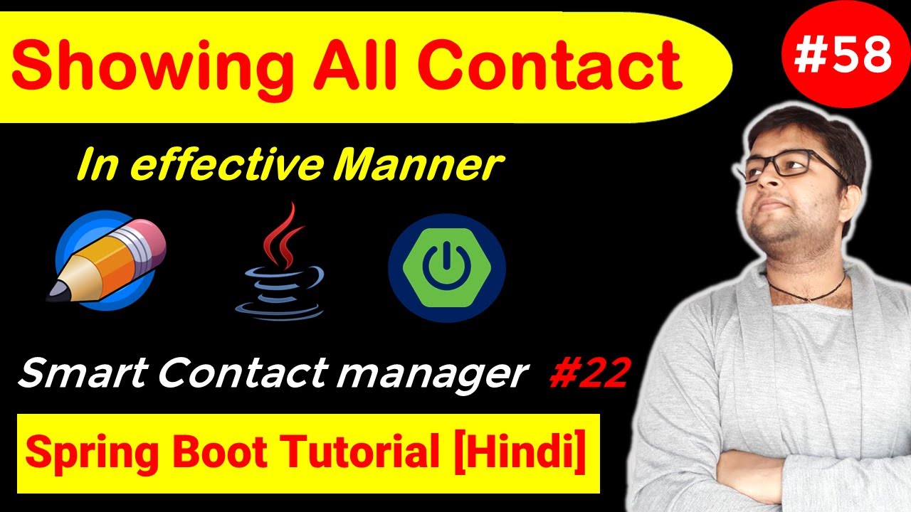 Showing All Contacts in very Effective Manner| Pagination | Smart ...