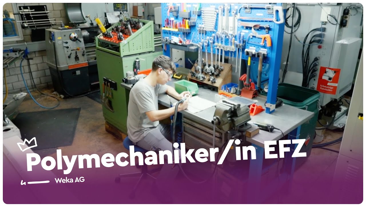 Mit grossen Maschinen arbeiten als Polymechaniker/in EFZ | Lehrstellenvideo | Yousty - YouTube