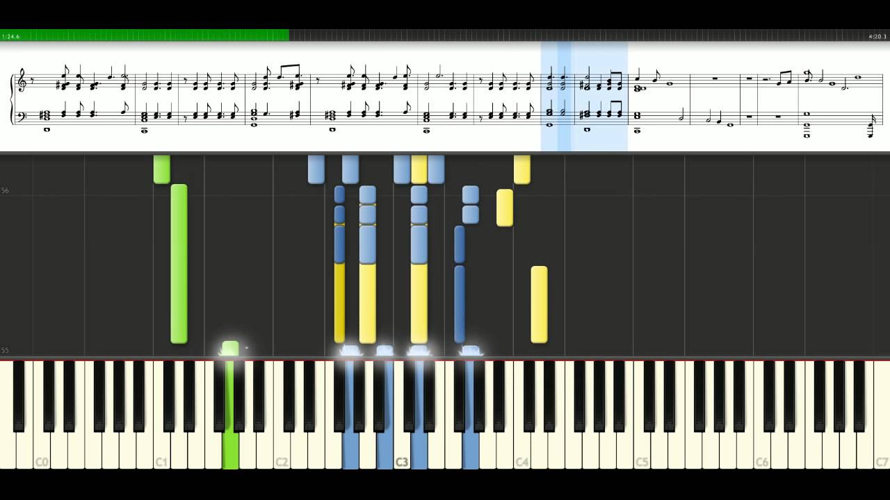 Enrique Iglesias - Hero [Piano Tutorial] Synthesia - YouTube