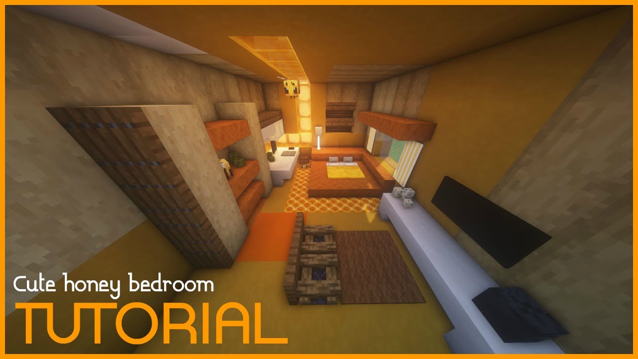 Easy to make ️ Cute honey bedroom 🍯 - YouTube