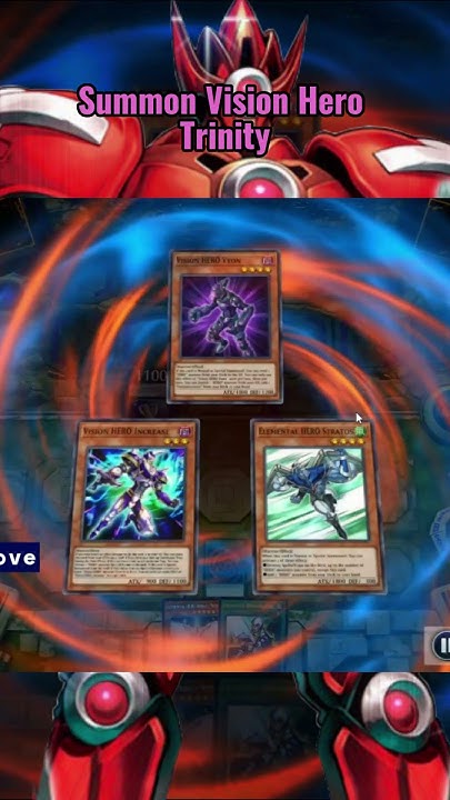 Vision Hero Trinity Finishing Your Life Point #yugioh #masterduel - YouTube