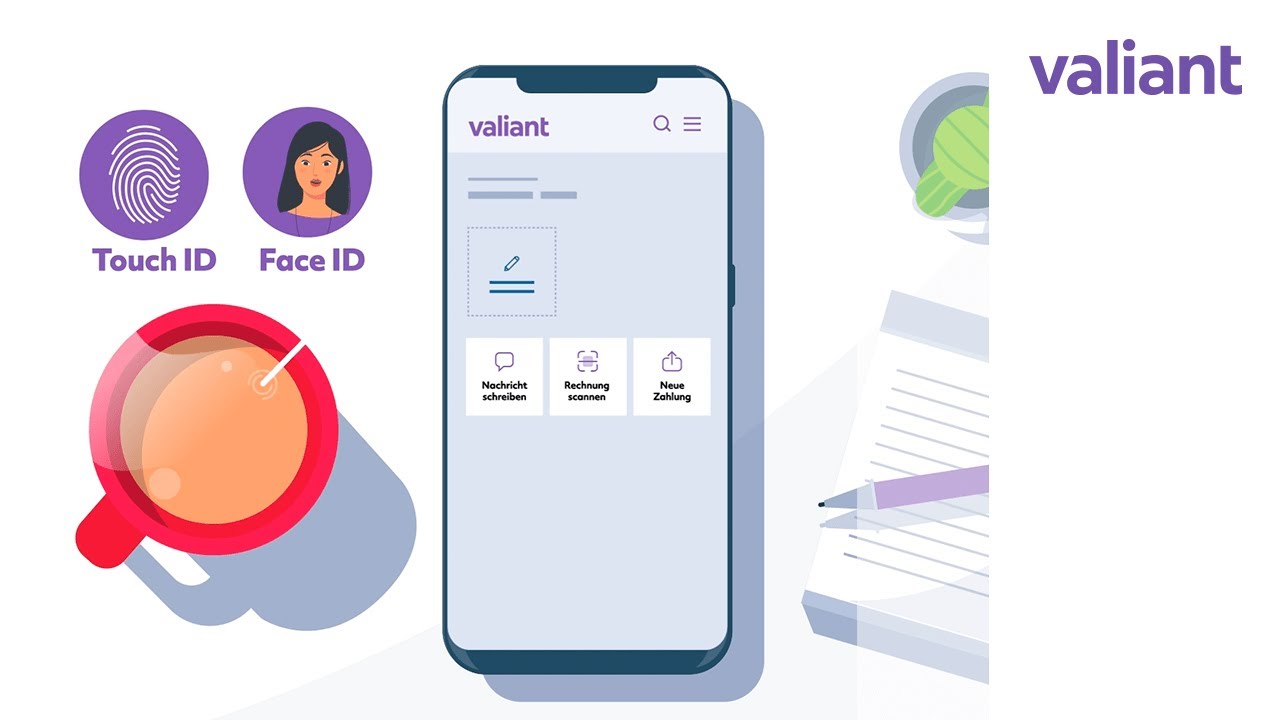 Digital Banking chez Valiant – La biométrie expliquée en toute ...