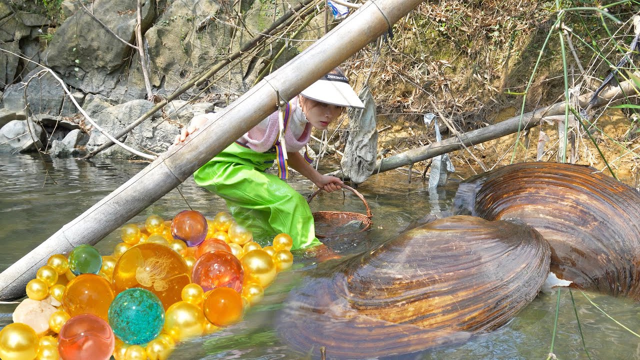 🐚👍 Mystical River Expedition: Pearl Girl Finds a Mutant Giant Clam with ...