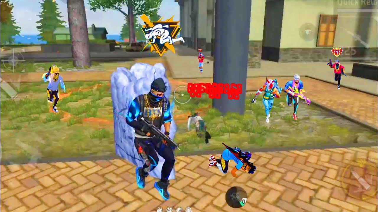 FREE FIRE solo vs squad 🪂15 Kills💪 AC80+MP5 99% Headshot Rate⚡ | [Full Gameplay] | FreeFire Max ...