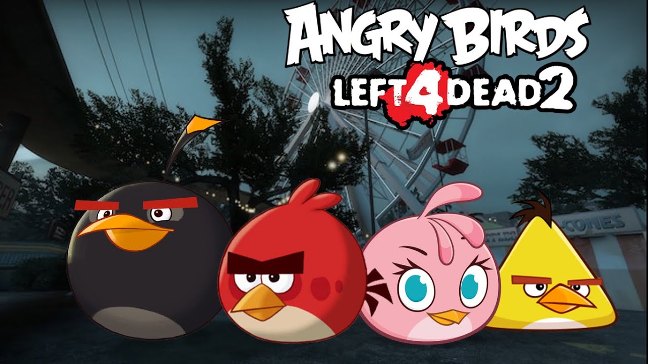 Angry birds Left 4 dead 2 - YouTube