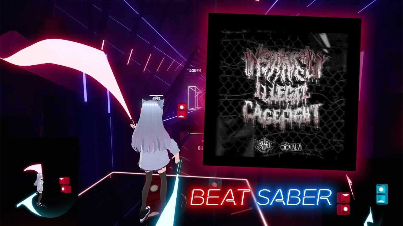 【Beat Saber】Dal Av x Jackson Rose - Insanely Illegal Cage Fight(Expert+ ...