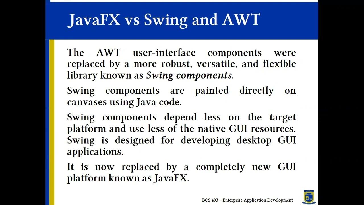 Introduction To Javafx Youtube