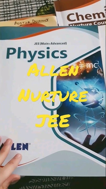Allen Module Nurture Phase 1 JEE 2023-24 Class 11th || Allen booklets ...