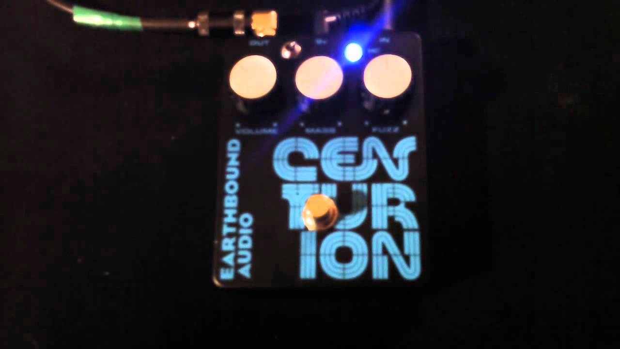 Earthbound Audio Centurion Fuzz - Guitar Demo - YouTube