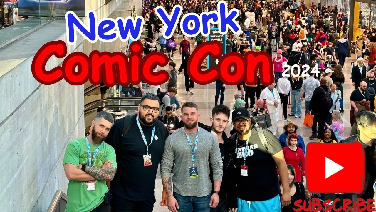 New York Comic Con - FINAL DAY - EXCLUSIVES SEEN - YouTube