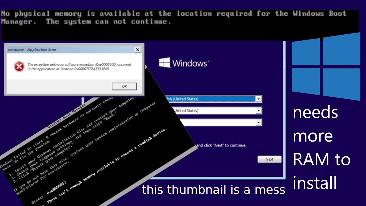 [CkbnAC Day 18/31] Windows 10 pre-installation environment with not ...