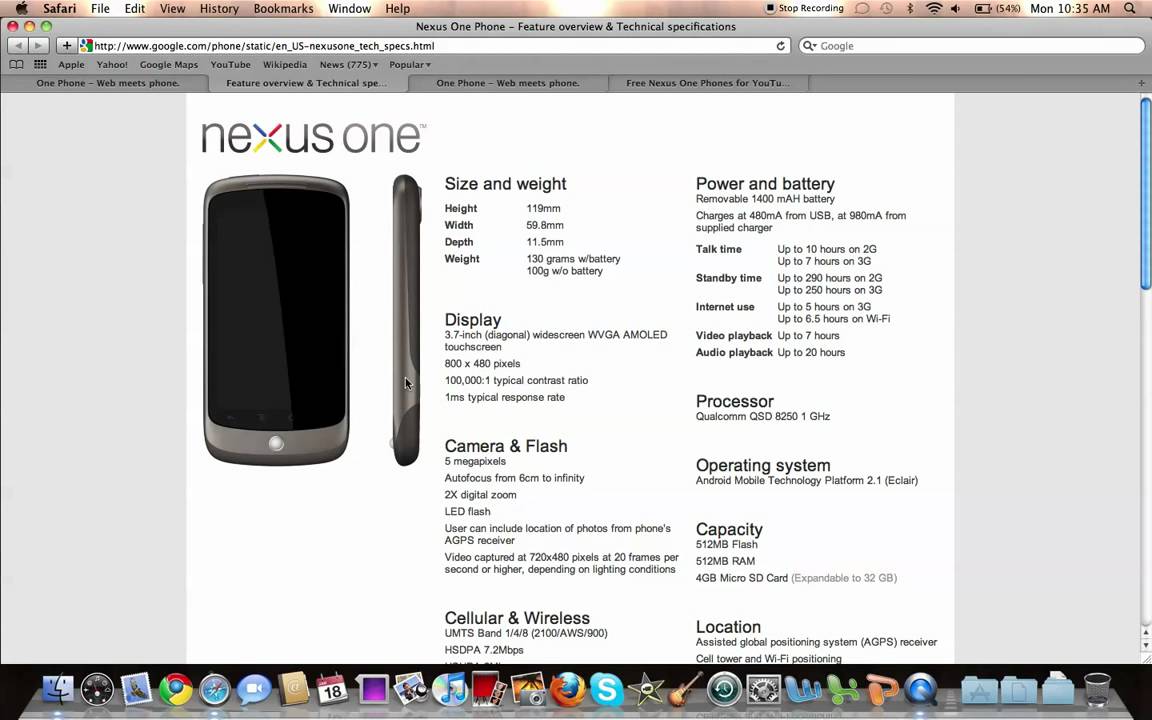 Nexus One Overview - YouTube