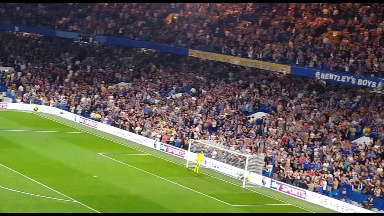 Chelsea vs West ham 2016/17 (East stand upper) 2-1 ALL GOALS HD - YouTube