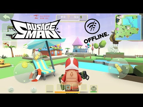 Sausage Man Offline | Exotic chicken eating party Mod | Android ...
