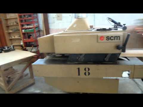 SCM SCM M3 Multi-Blade Saw - YouTube
