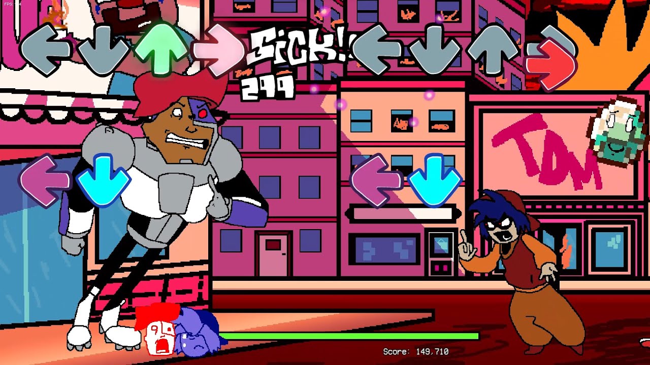 FNF: VS CYBORG - F*ck you (Composed by Skoperin, Grumgum09 & KittyCass ...