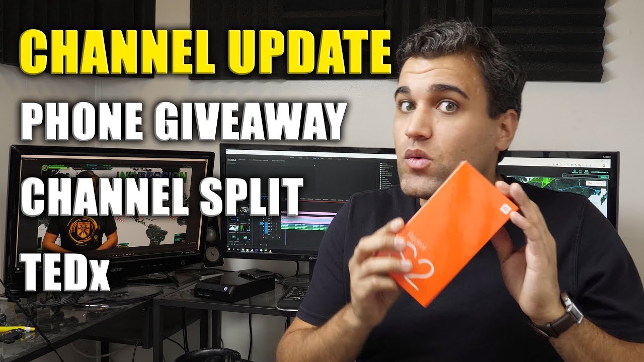 Channel Update: Phone giveaway, TEDx, Channel Split - YouTube