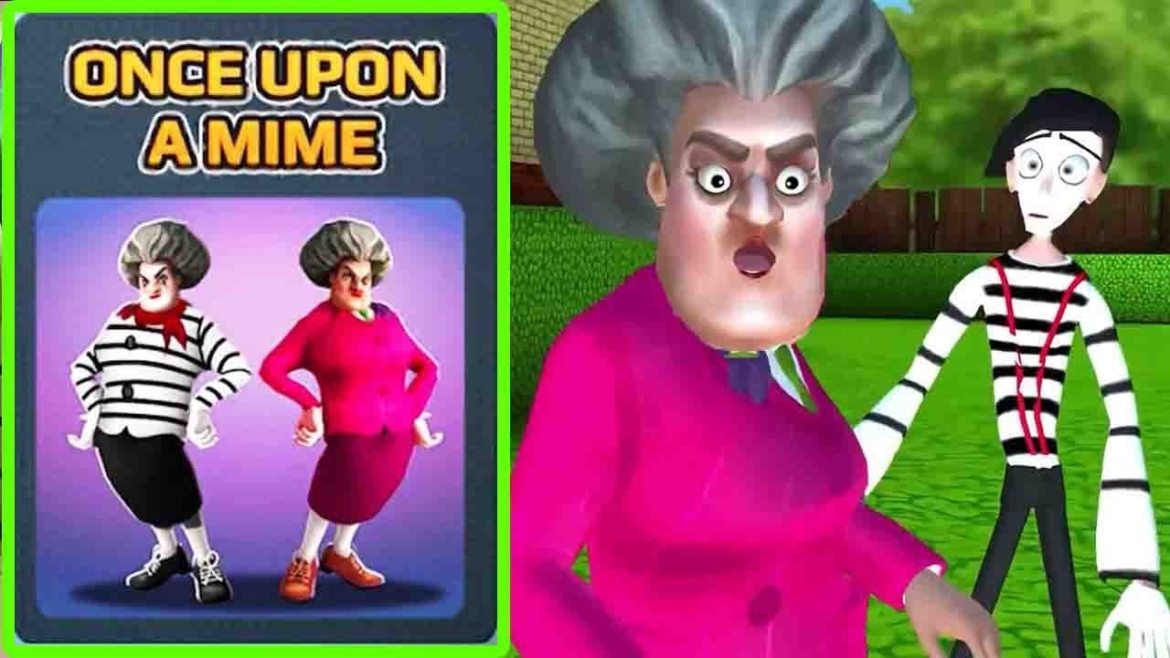 Scary Teacher 3D | Miss t Once upon a mime Special chapter Fun in the ...