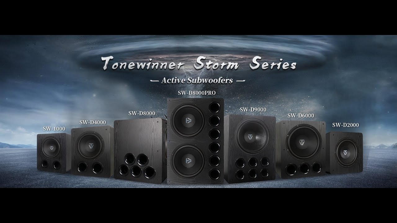 Tonewinner Subwoofer Series Collection--Can you tell the difference ...