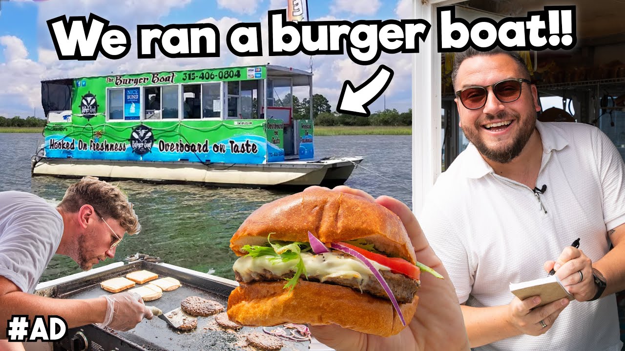 How does a Floating Food Truck work?!! - YouTube